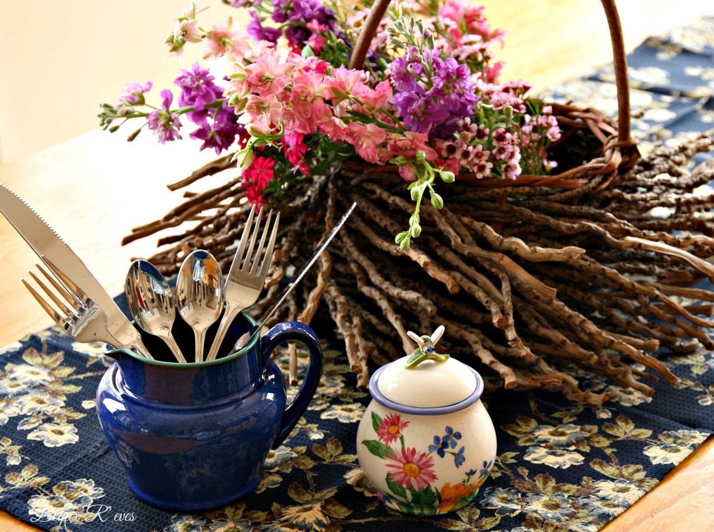 Beaux R'eves: Spring Mountain Tablescape