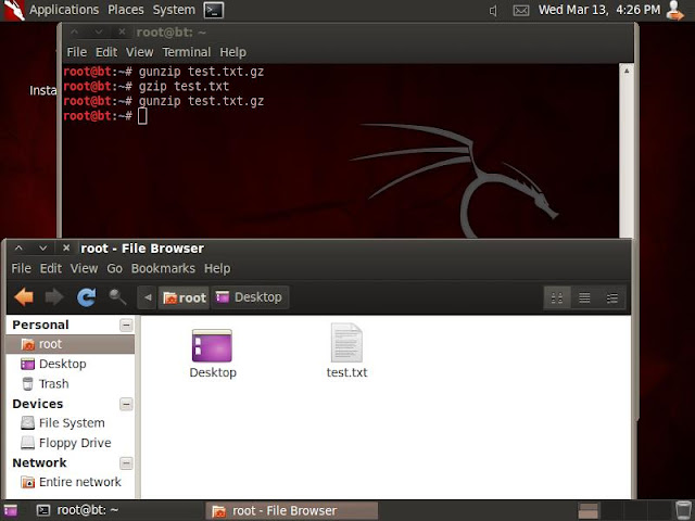 Comandos Básicos Backtrack