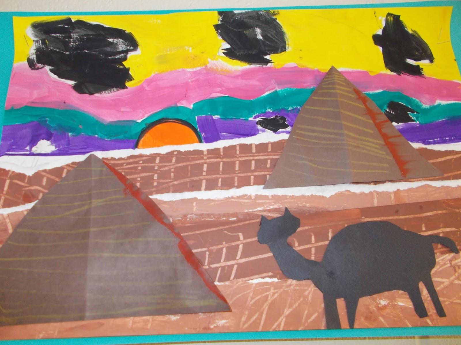 Mrs. Pierce's Polka Dot Spot: Egyptian Landscapes