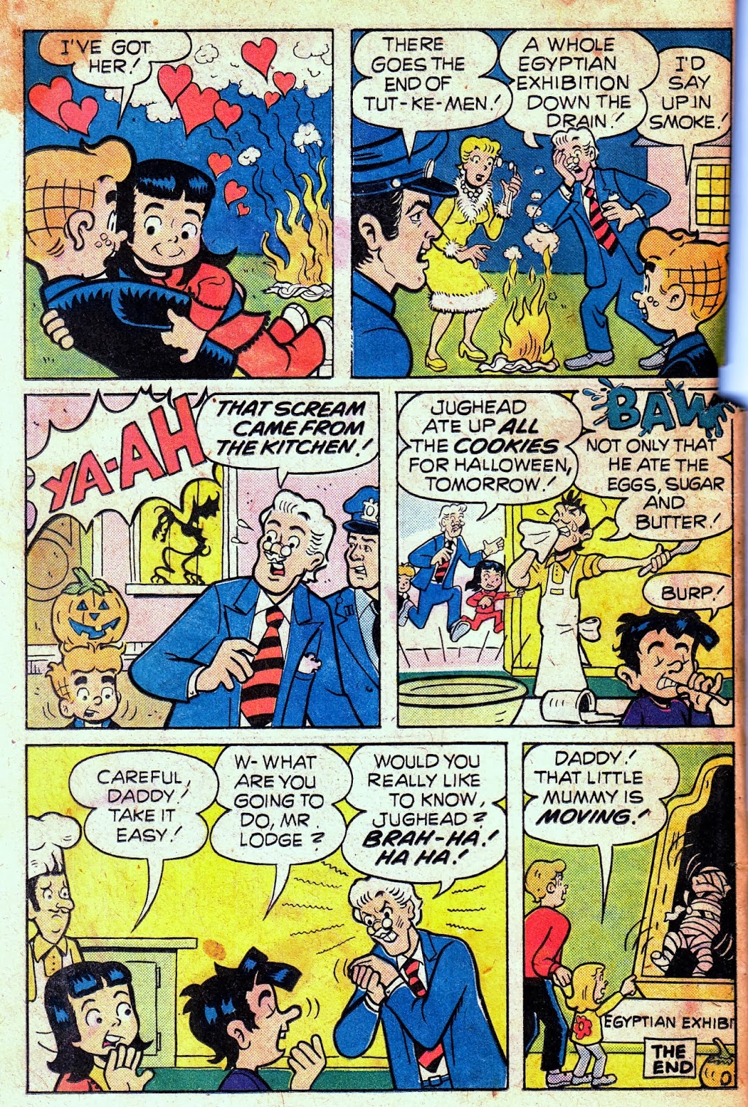 Mixed-Up Monster Club: "The Mummy Walks" From Little Archie: A Special ...