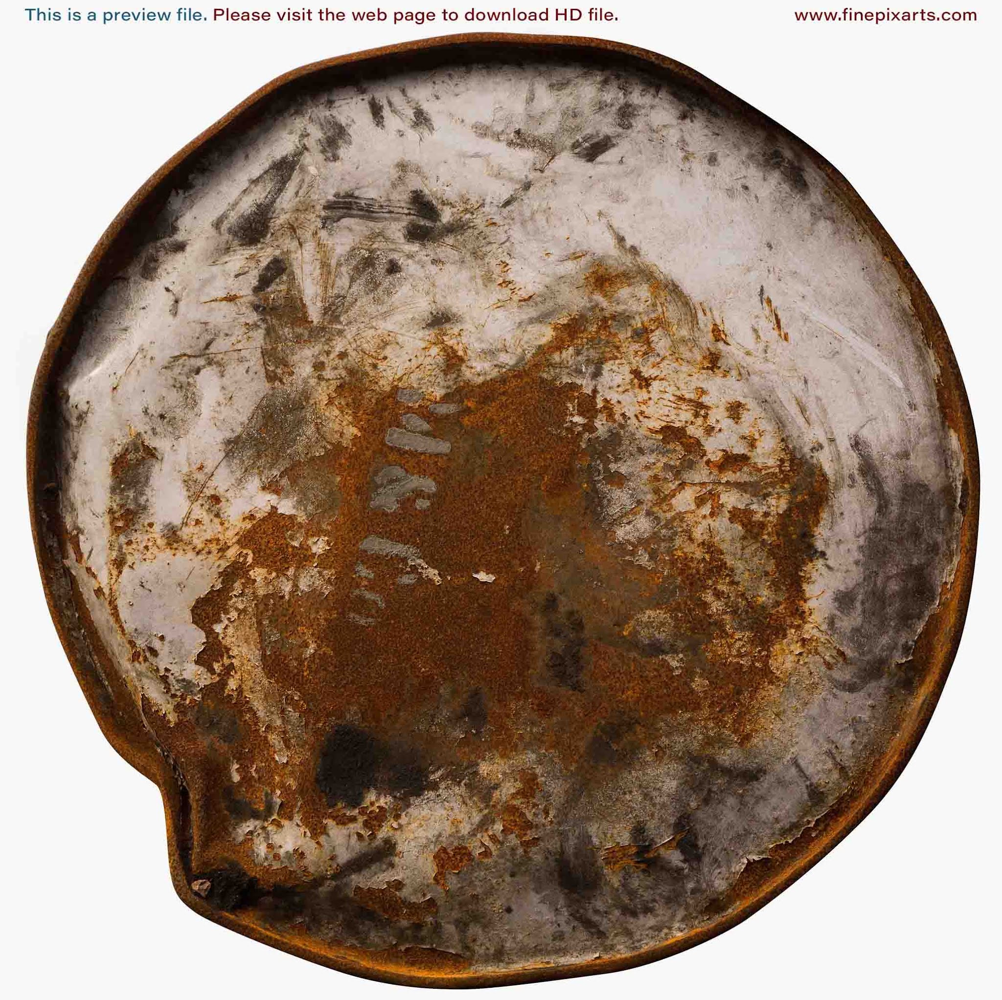 Rusty metal Oil can texture 00012