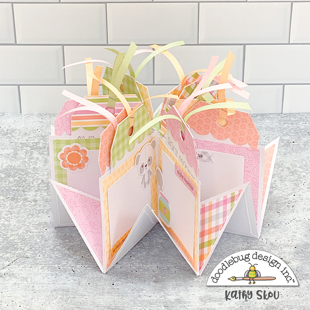 My Happy Place: Doodlebug Design | Bundle of Joy Circular Pop Up Abum