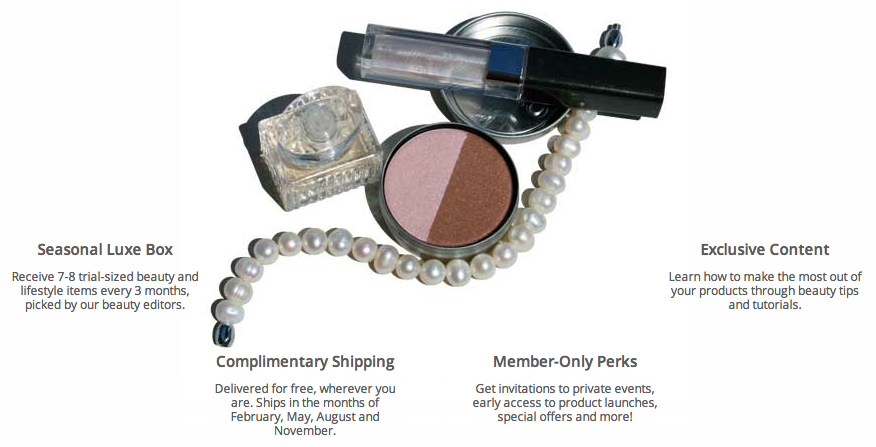 Beauty Blogs and More..: Introducing the New Luxe Box: Fall 2012 Unboxing!