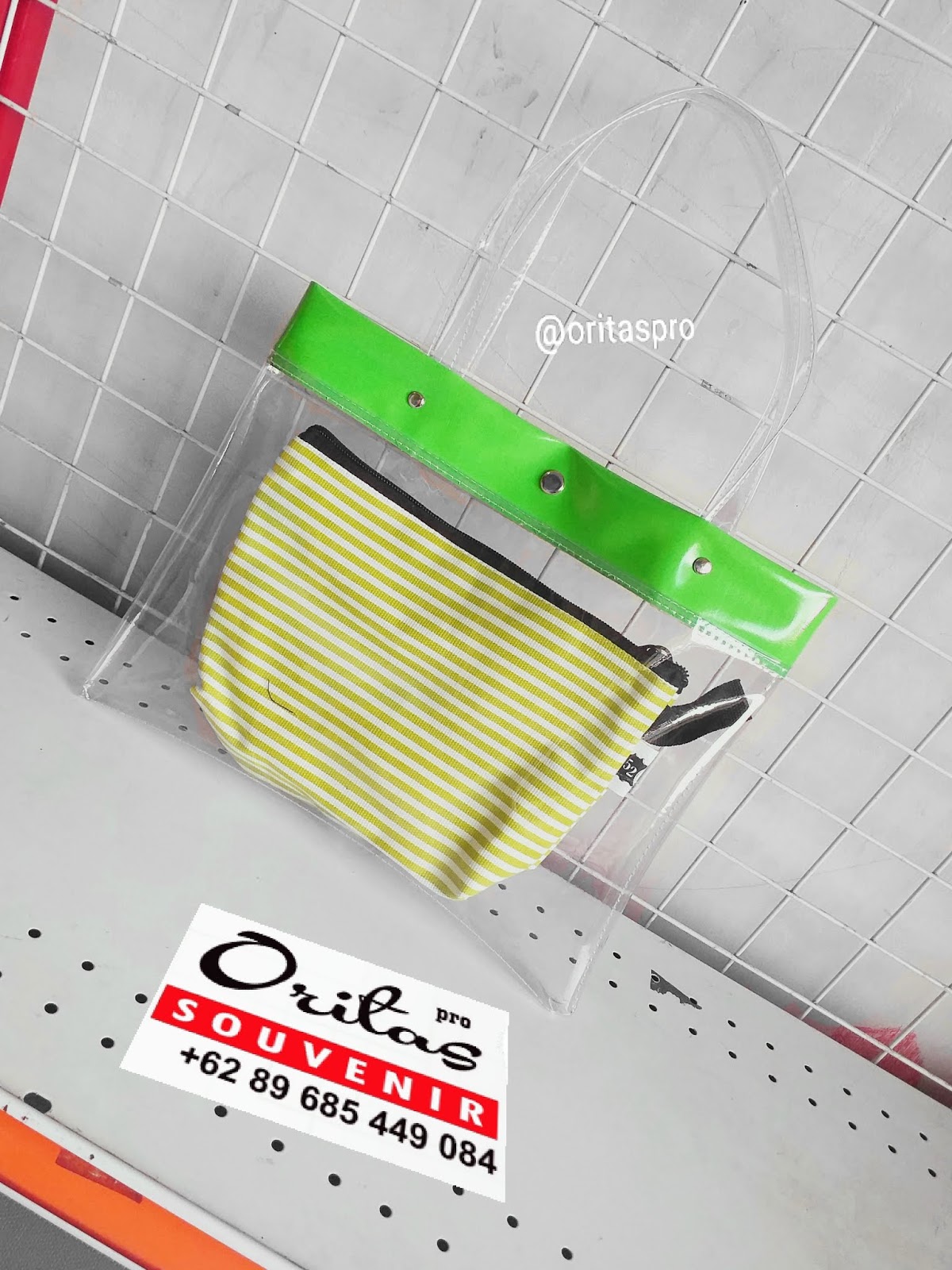 oritaspro: PVC Tote Bag, Tas PVC, Tas mika