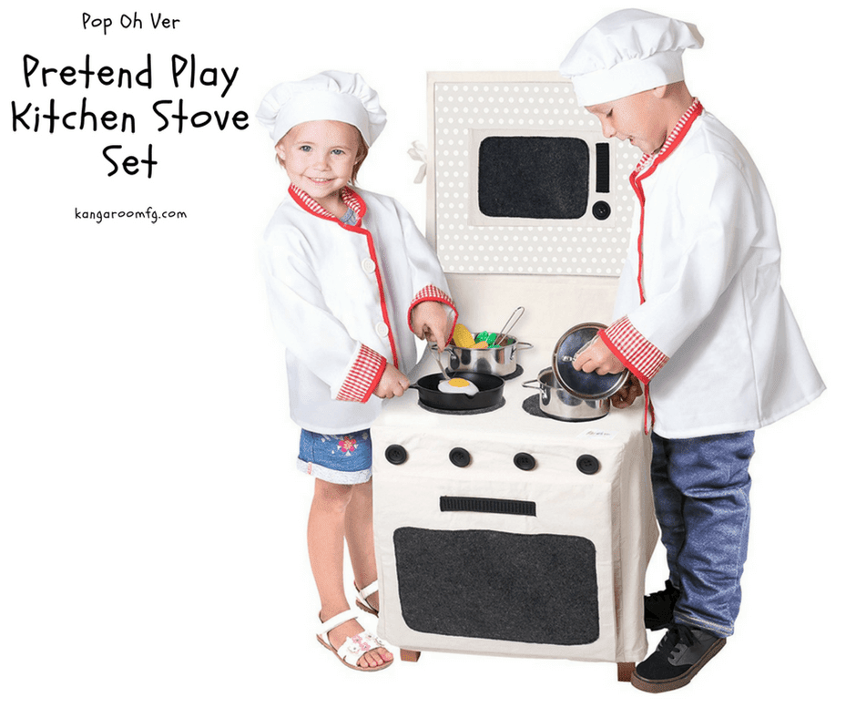 Pop Up Play Kitchen with Pop-oh-ver - Amy & Aron's