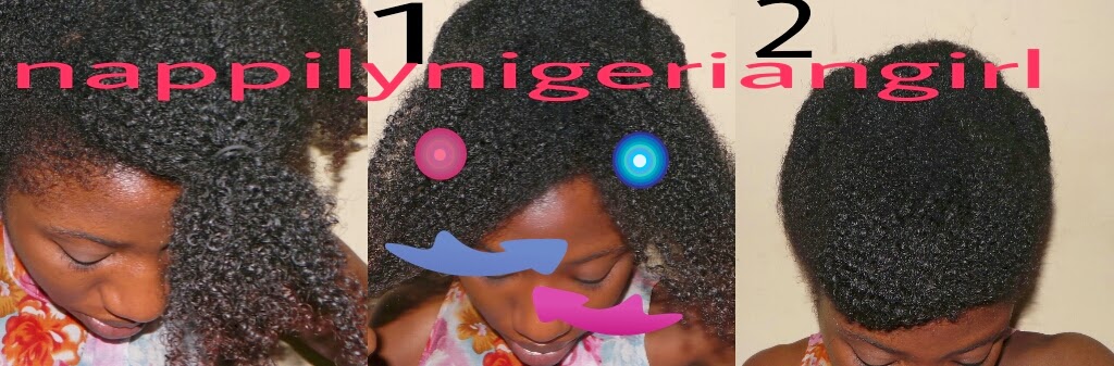 NATURAL HAIRSTYLE PICTORIAL: THE HORIZONTAL ROLL AND TUCK ...