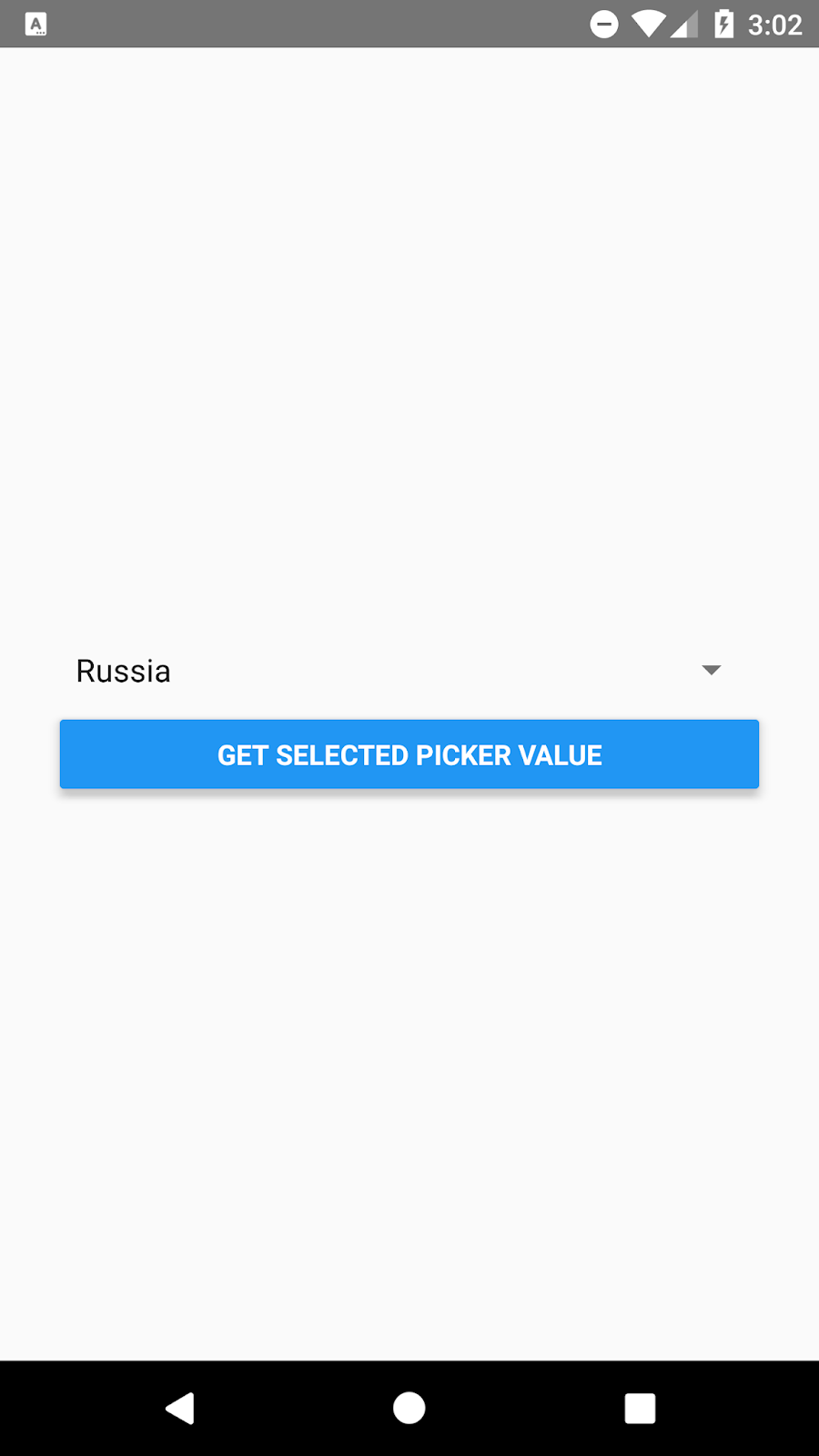 React Native Picker Spinner Dropdown Menu List Example Android Skptricks