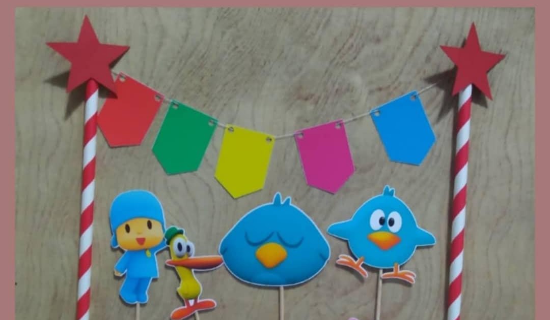 Topper Pocoyo - Mis Toppers Tus Toppers
