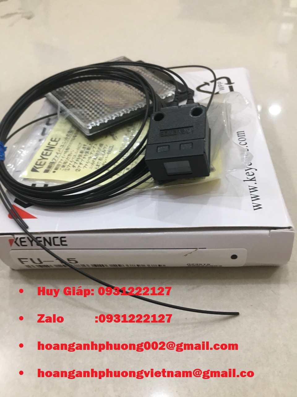 FU-15 cảm biến quang keyence giá tốt ~ THỦY LỰC PG