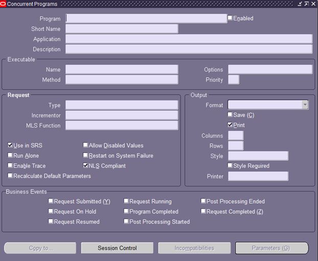How to assign concurrent particular concurrent program to concurrent ...