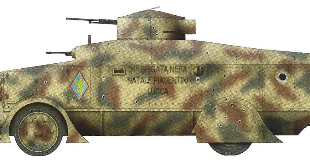 TANKS RARITIES: Lancia 3 RO Blindato. Un blindado de circunstancias ...