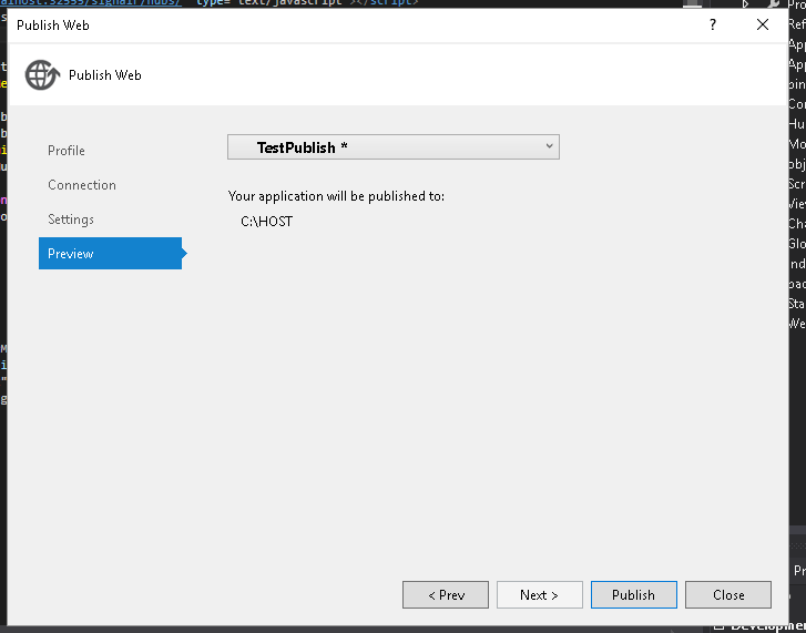How To Publish Web API - Visual Studio