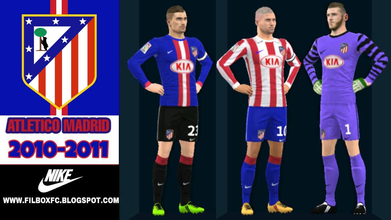 KITS DLS ATLETICO MADRID 2010-2011 - RAJA FILBOX