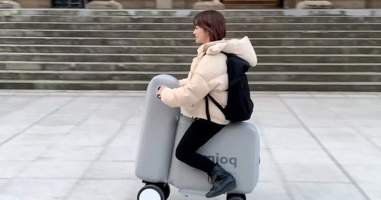 You Can Pack This Electric Scooter Into Your Backpack