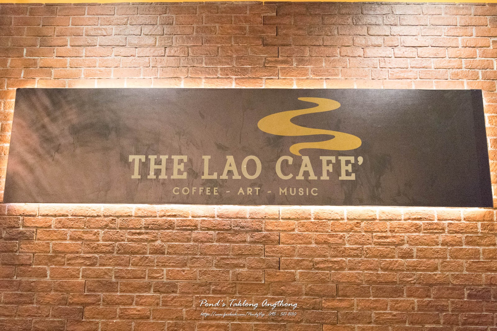 ร้าน The Lao Cafe (อำเภอวิเศษชัยชาญ)