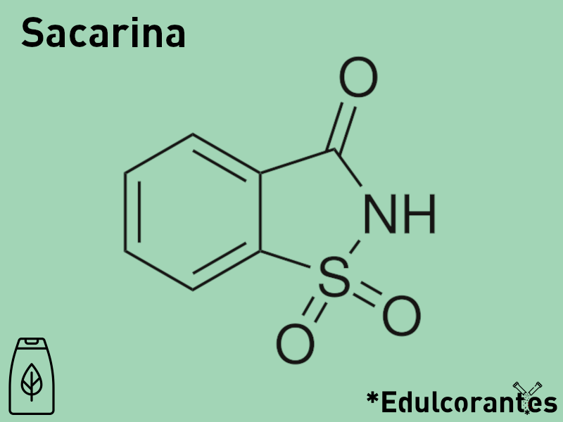 Edulcorante E-954: Sacarina