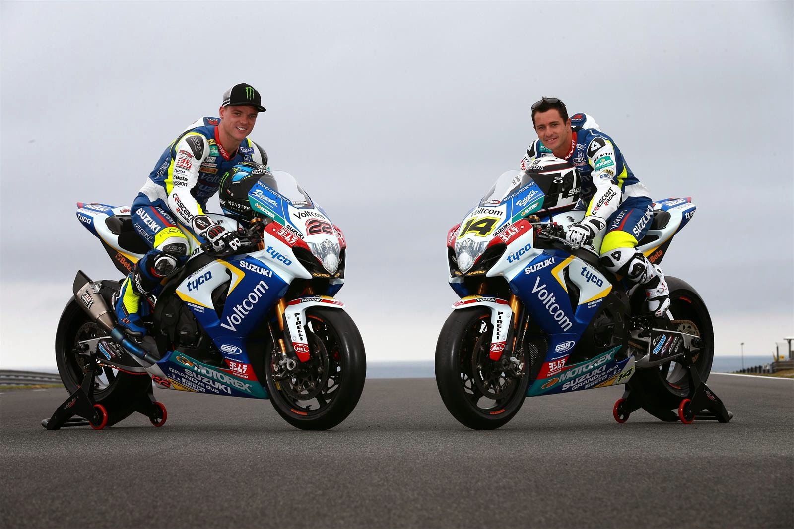 Racing Cafè: Suzuki GSX-R 1000 Team Voltcom Crescent Suzuki WSBK 2015