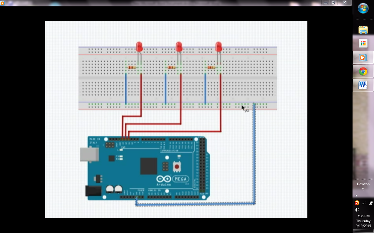 Simple Arduino Program Basic Arduino Code To Blink 3 Leds