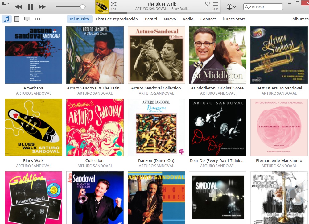 DISCOGRAFIA DE ARTURO SANDOVAL