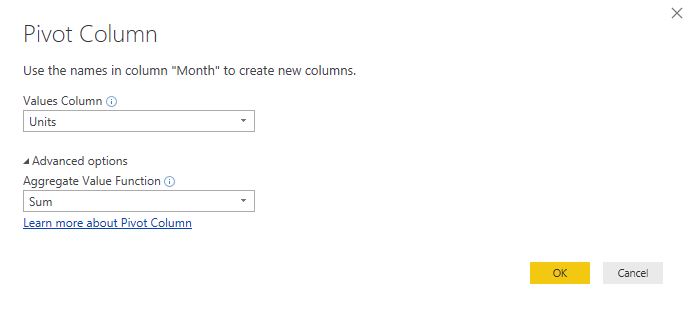 Transform Data in Power BI