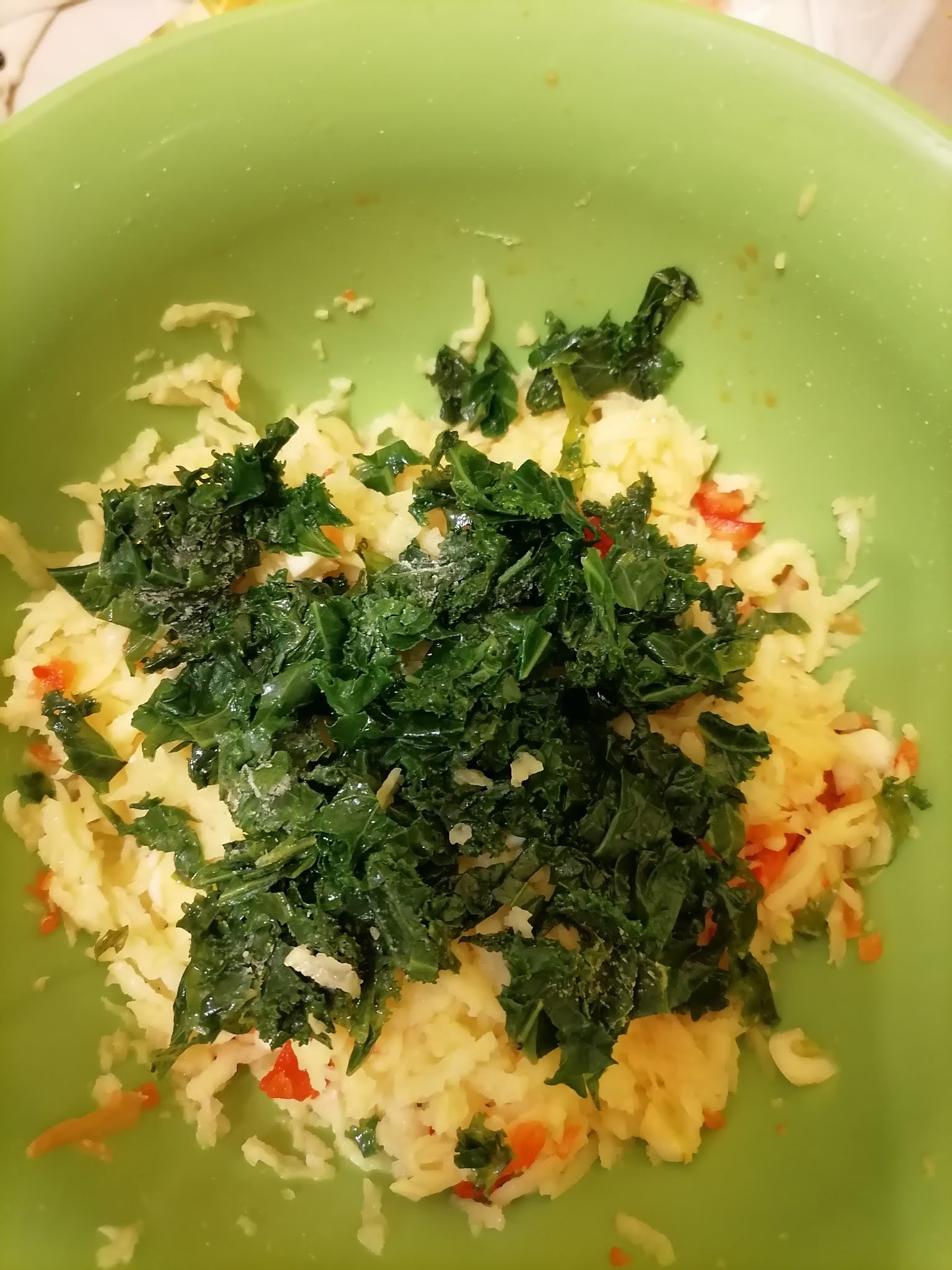 Моите любими растения: Рьощи с картофи и кейл