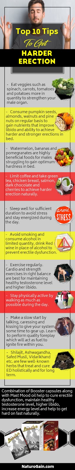 Top 10 Tips to Achieve Harder and Stronger Erection Naturally