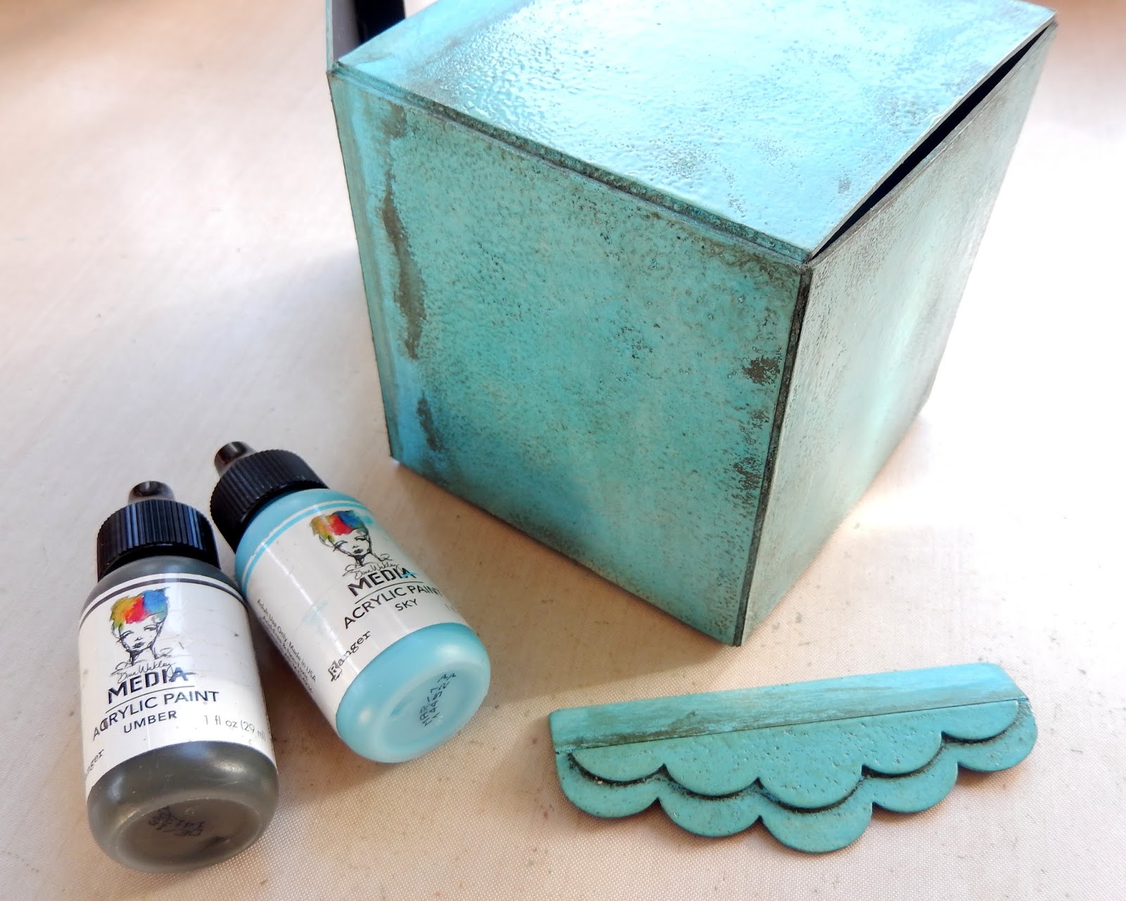 Pushing The Right Buttons: Aquamarine for The Funkie Junkie Boutique