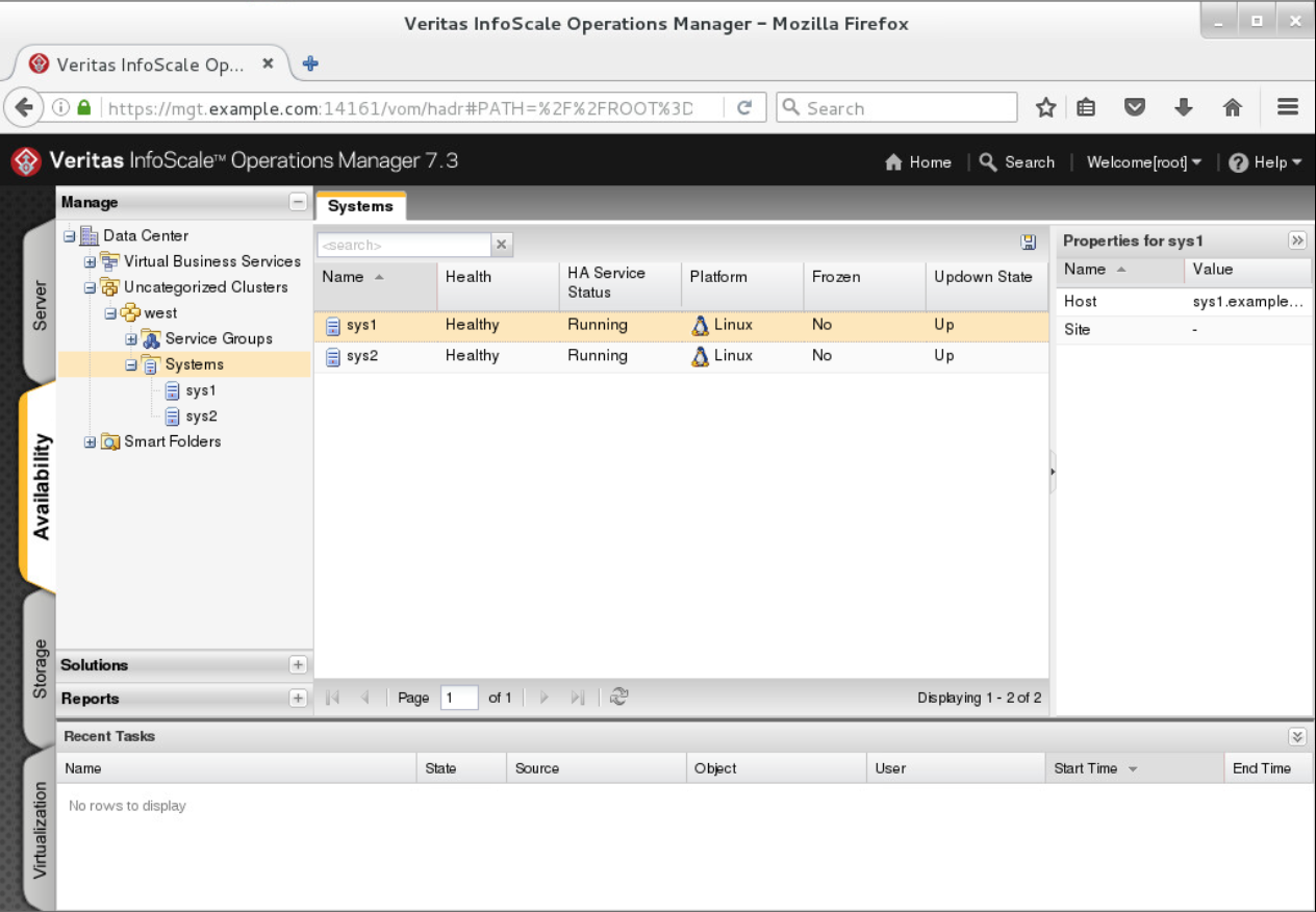 Blog for DBA Consultants: Veritas InfoScale Enterpise 7.3 Cluster Setup