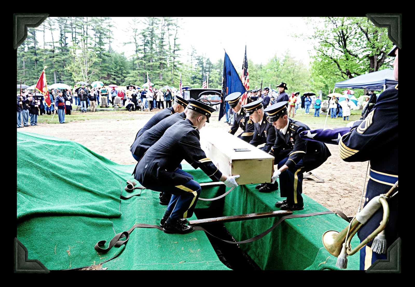 Taphophile Corner: The Photo Journal of a Civil War Soldier's Funeral.