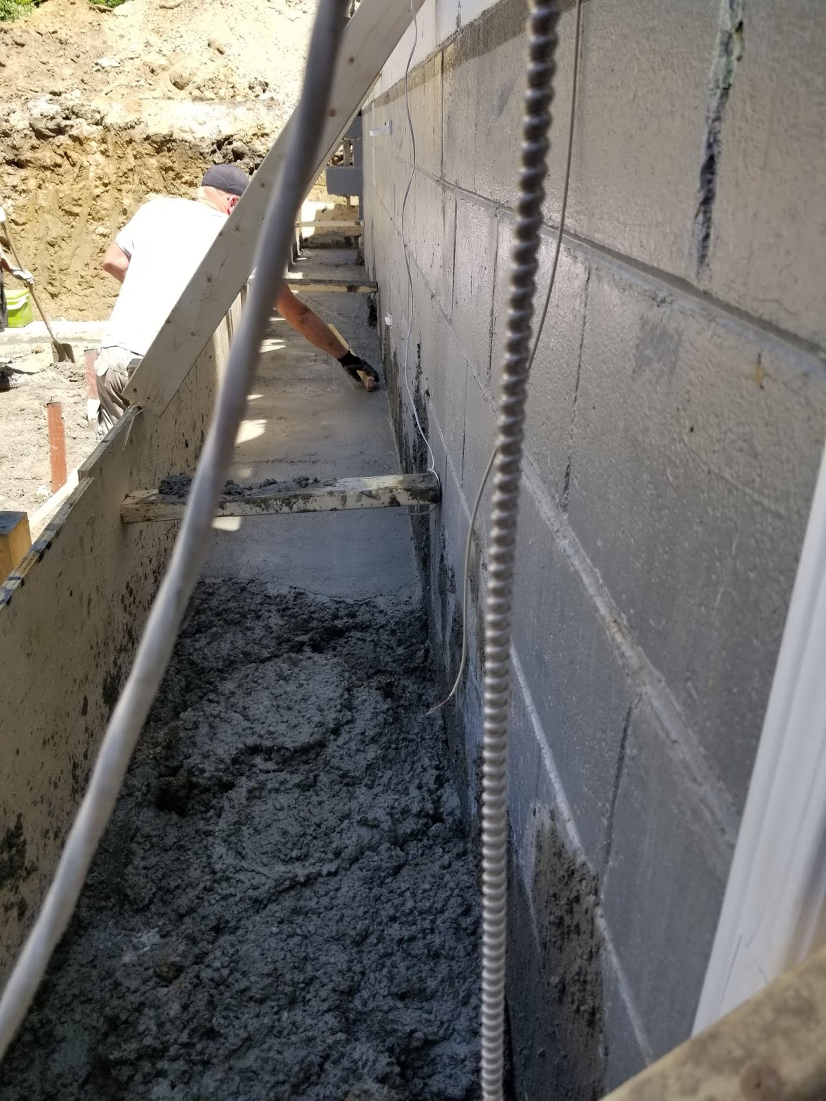 Week 2: Footings and bench pinning