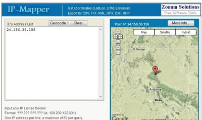 MAP: ip address mapping utility