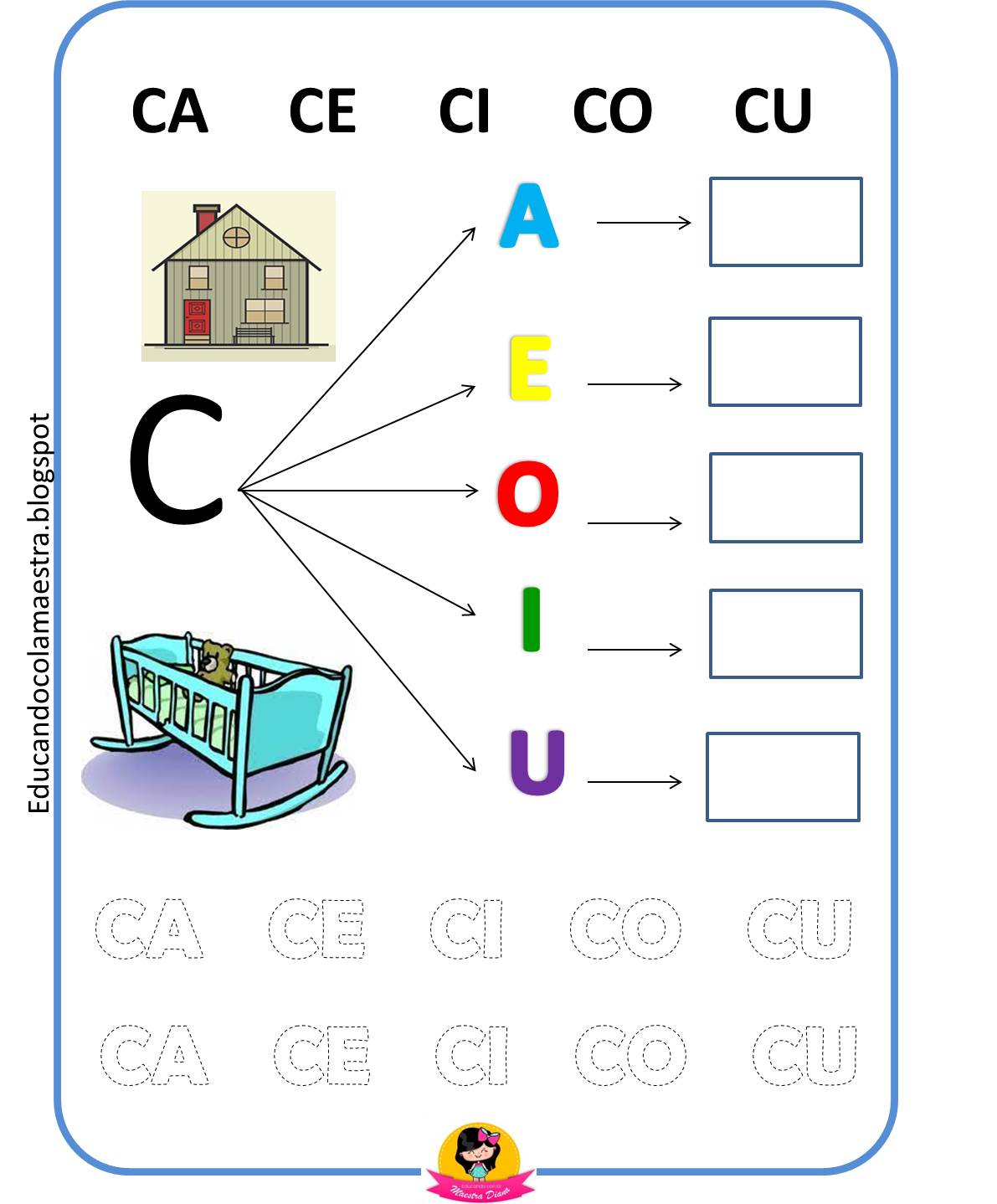 Educando con la Maestra: silabas