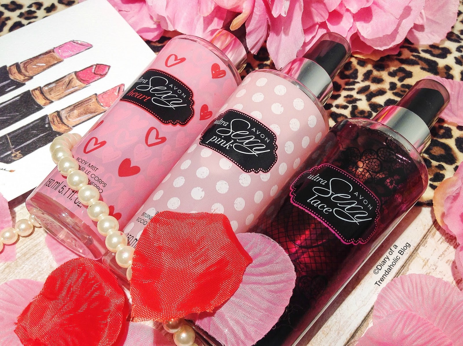 Diary Of A Trendaholic Avon Limited Edition Ultra Sexy Body Mist Collection Review