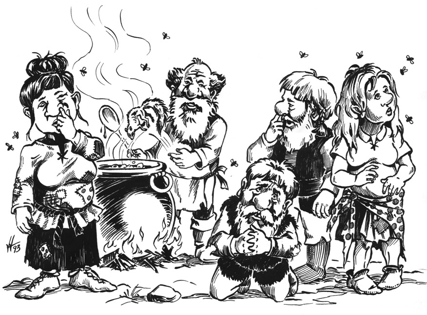 Halfling's Luck: The B/X or Labyrinth Lord Gully Dwarf