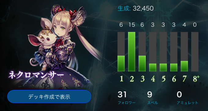 fririn式 中速死靈 Midrange Shadow - 闇影詩章 情報社 Shadowverse