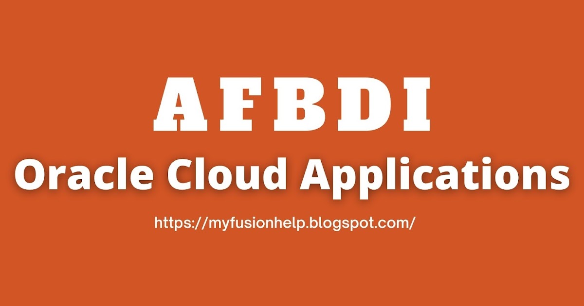 ADF Desktop Integration (ADFDI) in Oracle Cloud Applications