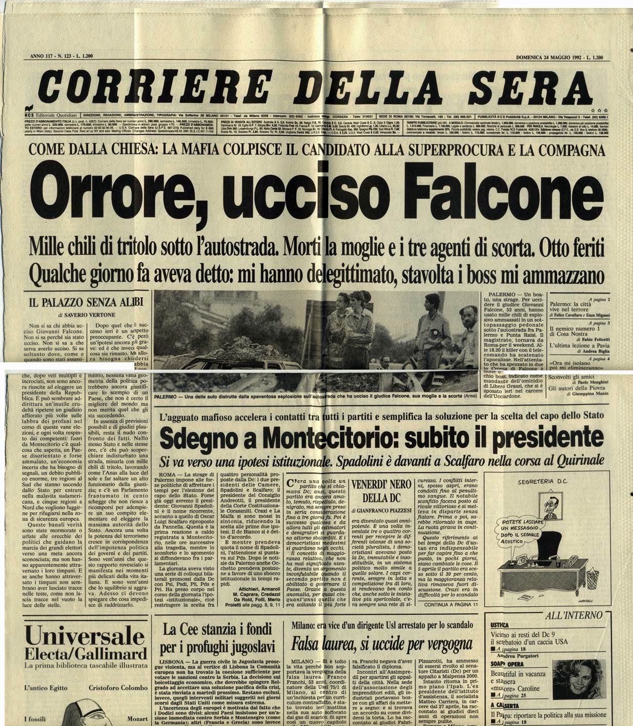 Immagini Strage Di Capaci