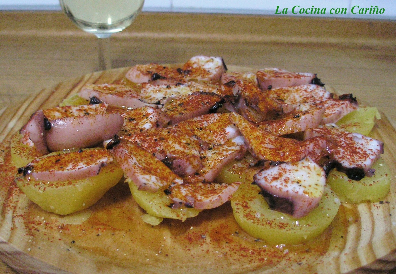 CENA PARA DOS: REJOS DE POTÓN A LA GALLEGA Y BARQUILLOS DE PEPINO CON ...