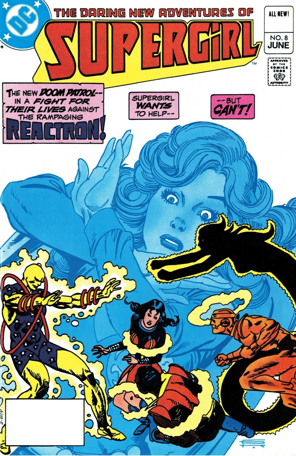 Mayfair DC Heroes Character Database: Reactron