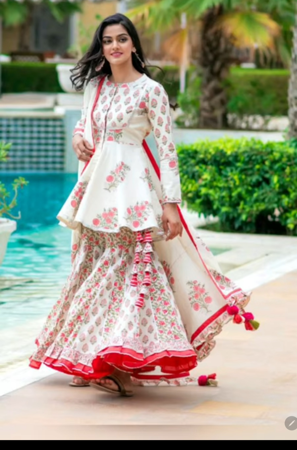 Beautiful Sharara Idea :- WanderlustFashion