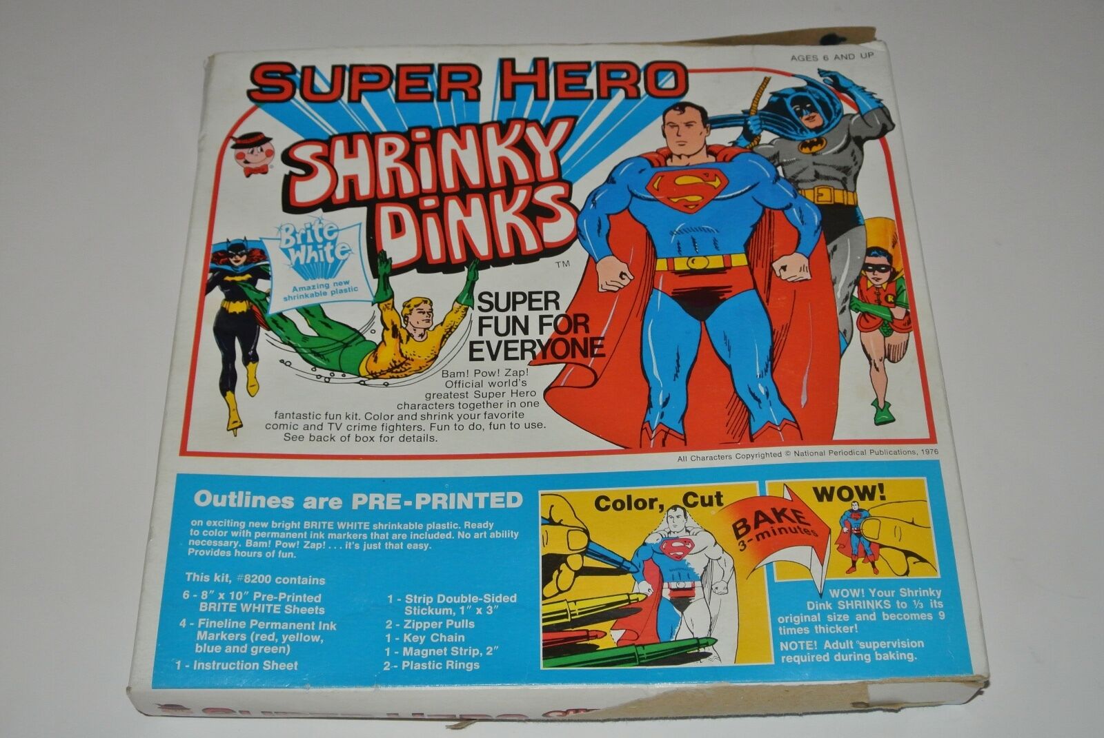 The Dork Review: Super-Hero Skrinky Dinks from 1977