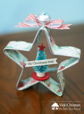 The Little Blue House: 12 Days of Ornament- Day #2