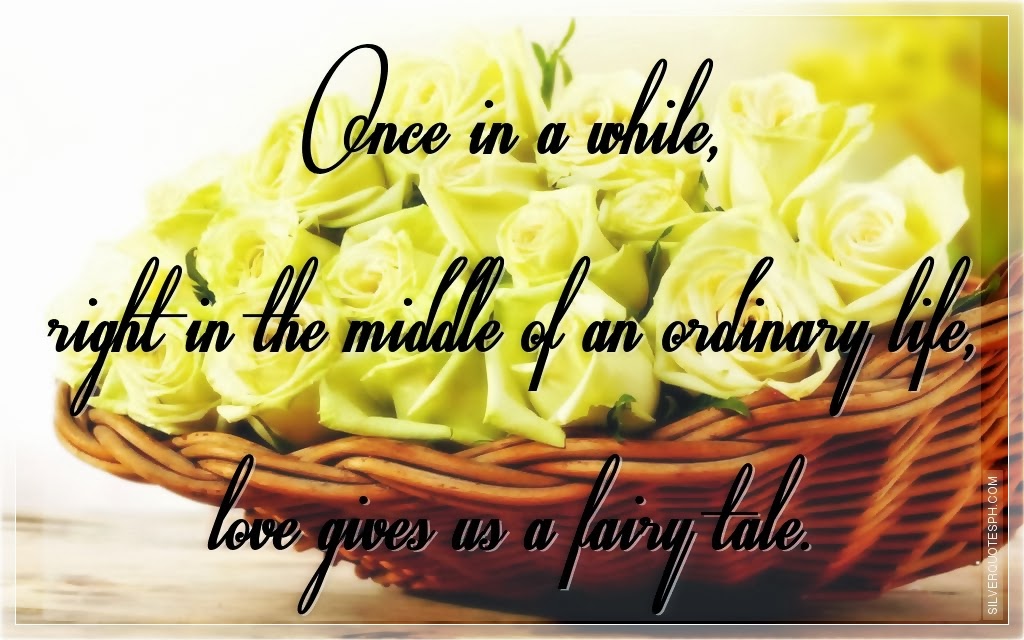 Once In A While - SILVER QUOTES