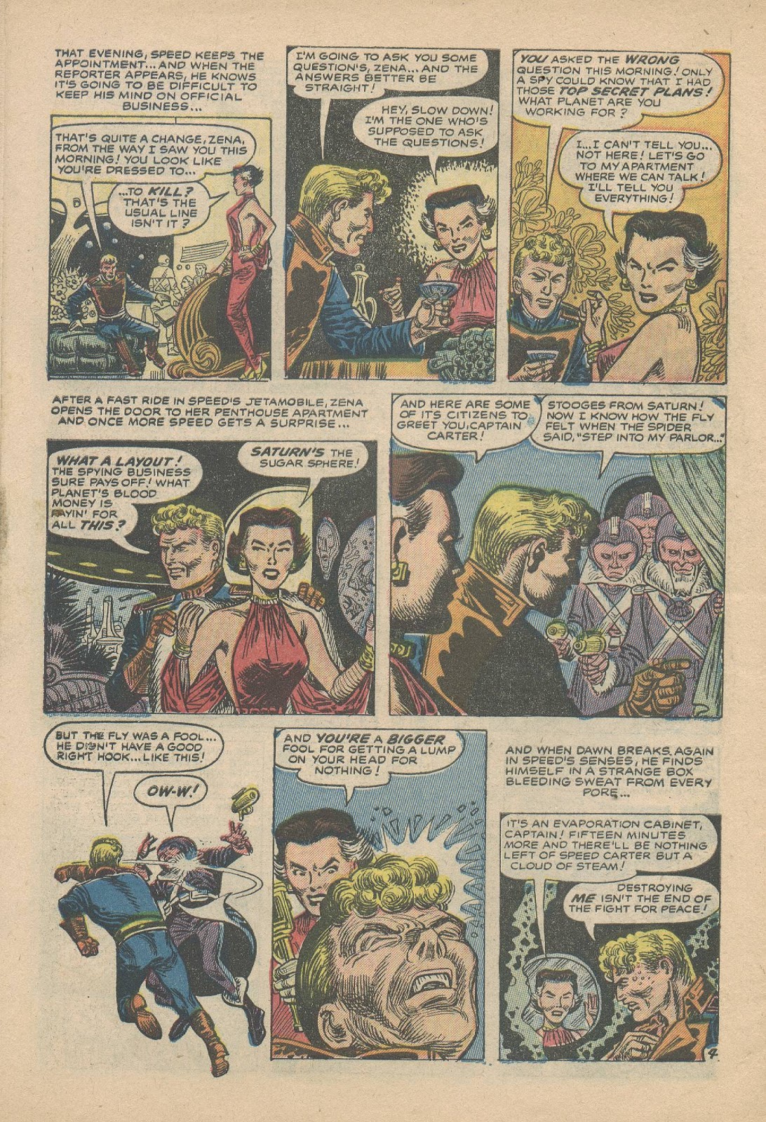 Last of the Spinner Rack Junkies: Speed Carter SPACEMAN by Joe Maneely 1953