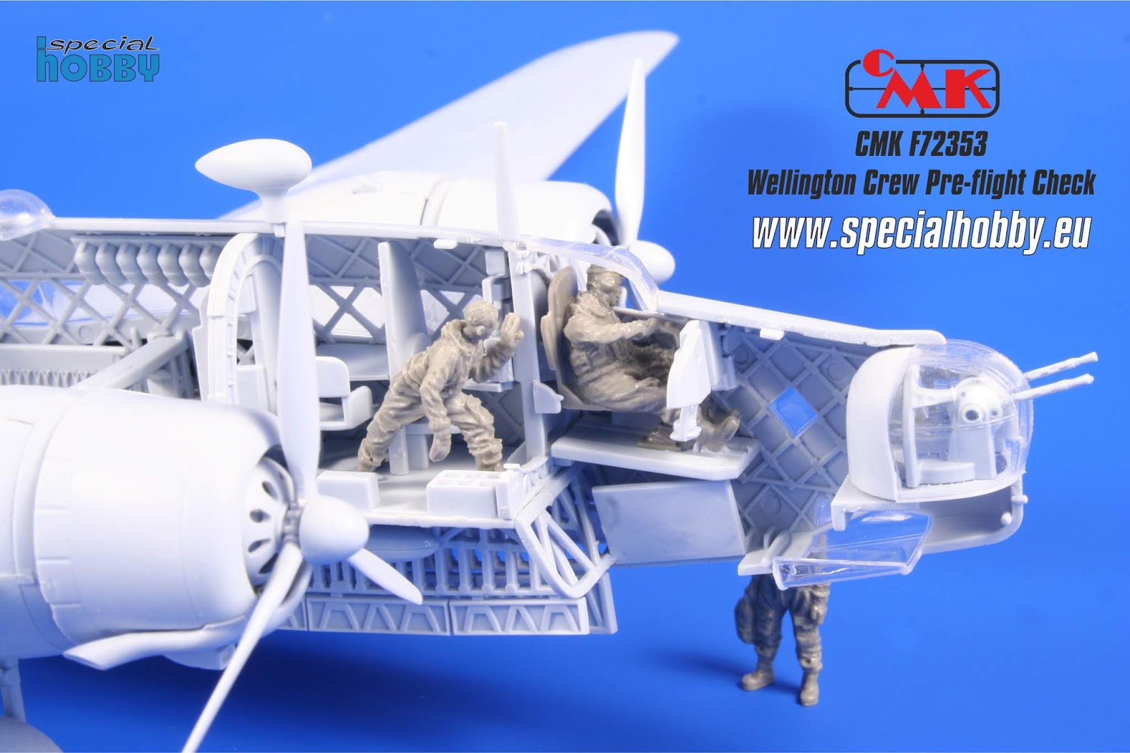 1/72 Wellington Crew Pre-flight Check figures for the new Airfix kit