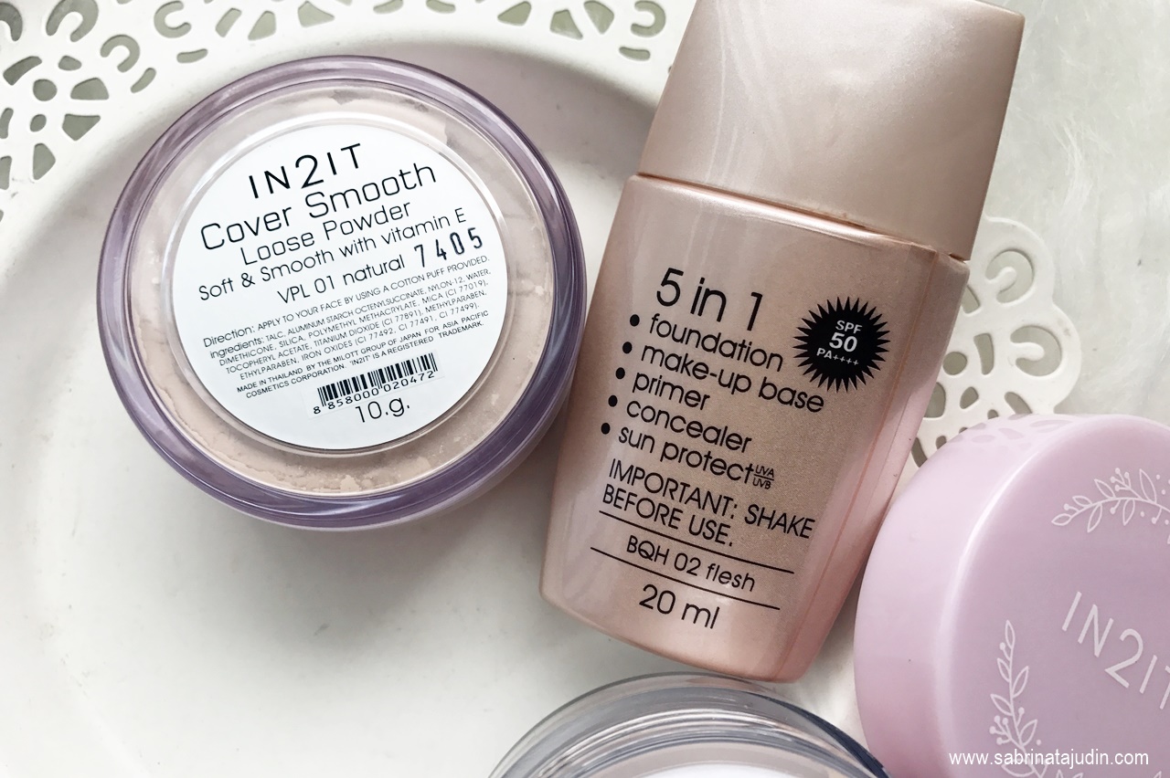IN2IT BB 24 Hour 5 In 1 Make-Up Cream First Impression, Test & Review ...