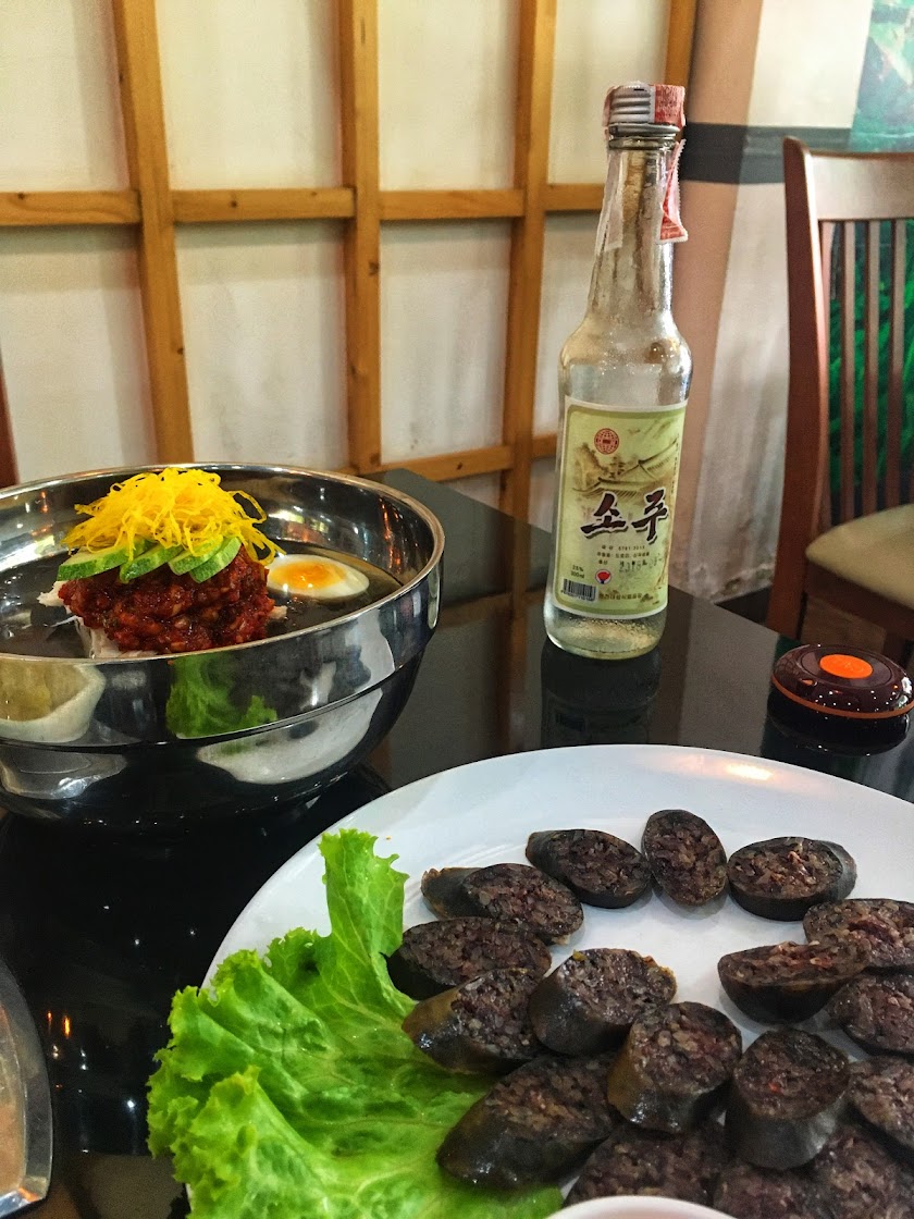 Khao Moo Daeng, or Thai Red Pork in Bangkok