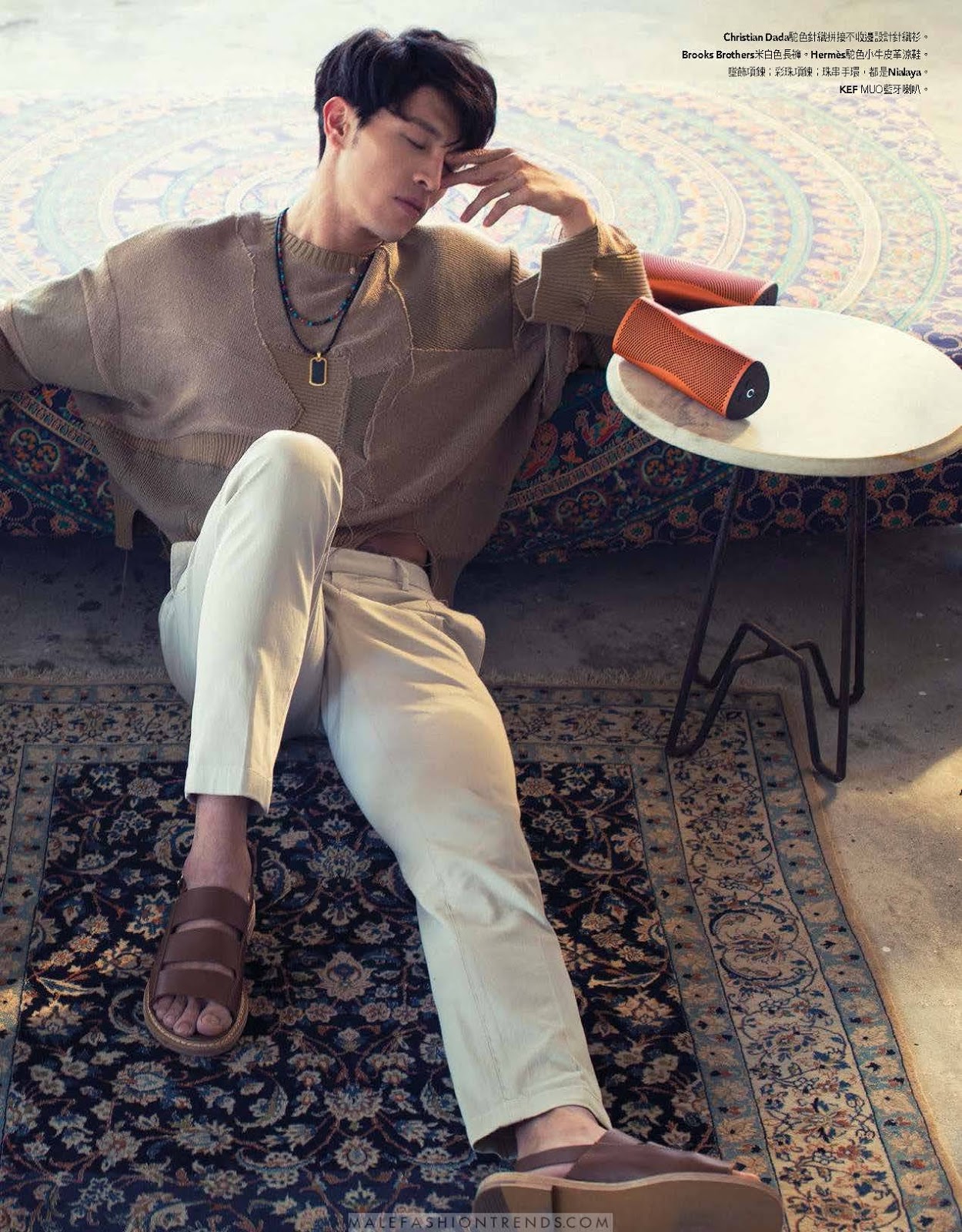 Allen Chen para GQ Taiwan por Leaf Yeh