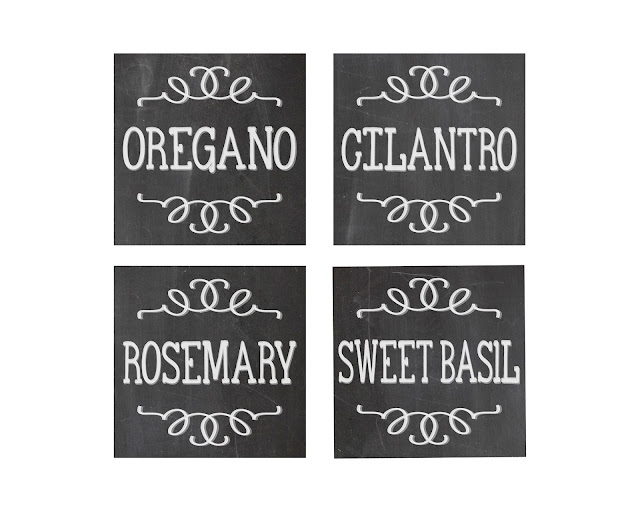 Wood you like to craft?: Herb Garden with Chalkboard Labels- Sassy ...