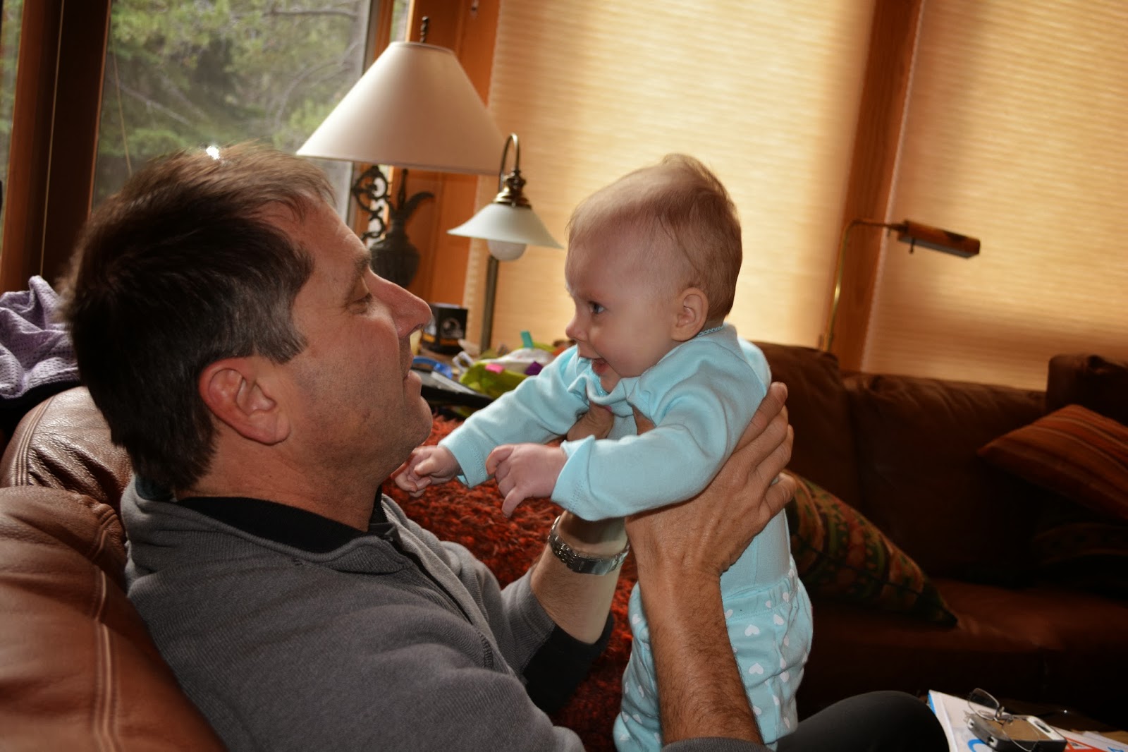 Katharine Lange: Leia Week 21: Gram Gram and Grandpa Come Visit! - 11 ...